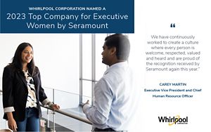 Whirlpool Corporation Named a 2023 Top Company for Executive Women by ...